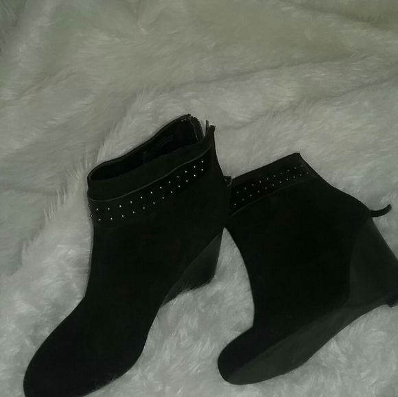 Shoes | Blank Suede Boots Sz 7 M | Poshmark